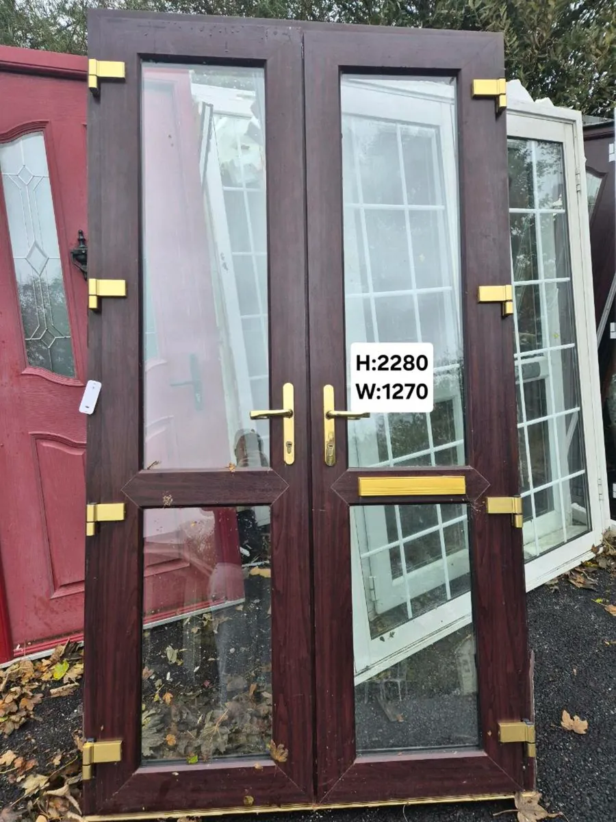 PVC FRENCH DOORS for sale in Co. Dublin for €400 on DoneDeal