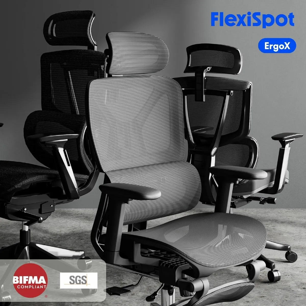 ErgoX Ergonomic Office Chair Desk with Footrest for sale in Co. Dublin ...