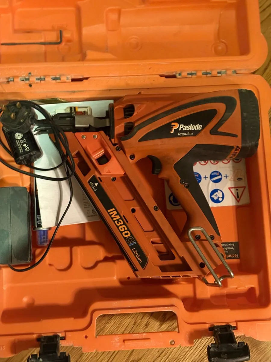 Paslode impulse IM360Ci for sale in Co. Dublin for €400 on DoneDeal