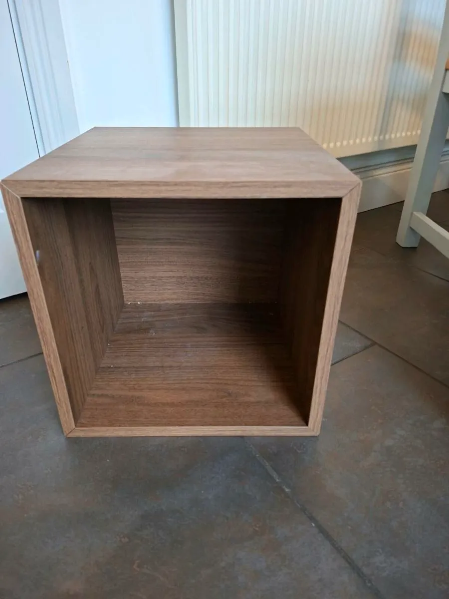 Ikea Eket unit x 4 walnut effect for sale in Co. Cork for €50 on DoneDeal