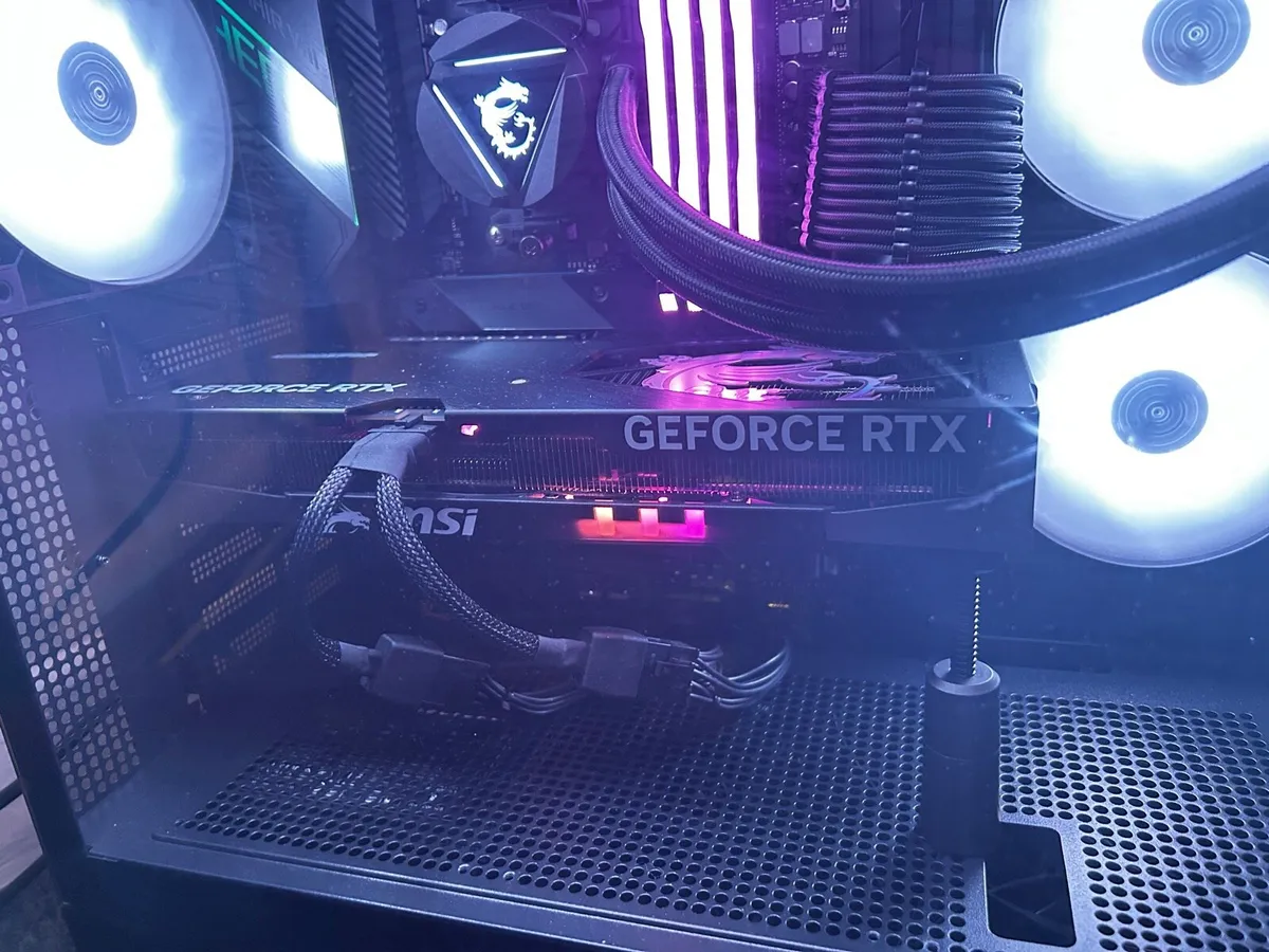 Gaming PC with monitor for sale in Co. Roscommon for €1,800 on DoneDeal