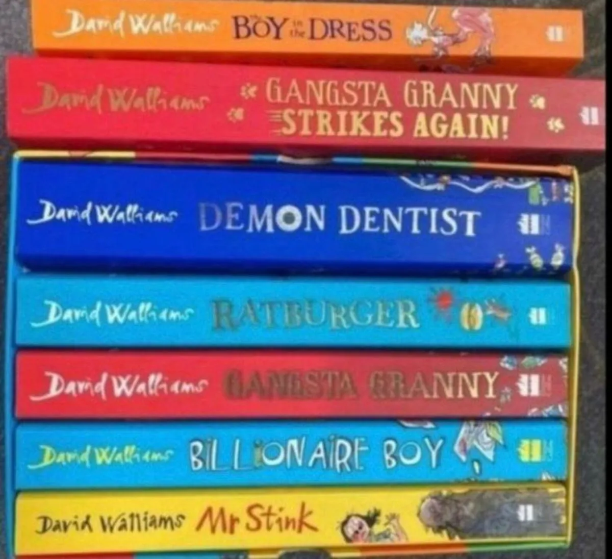David Walliams Books for sale in Co. Wicklow for €35 on DoneDeal