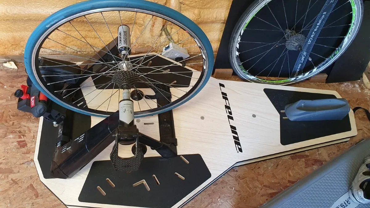 Elite smart turbo trainer with rocker board for sale in Co. Meath for € ...