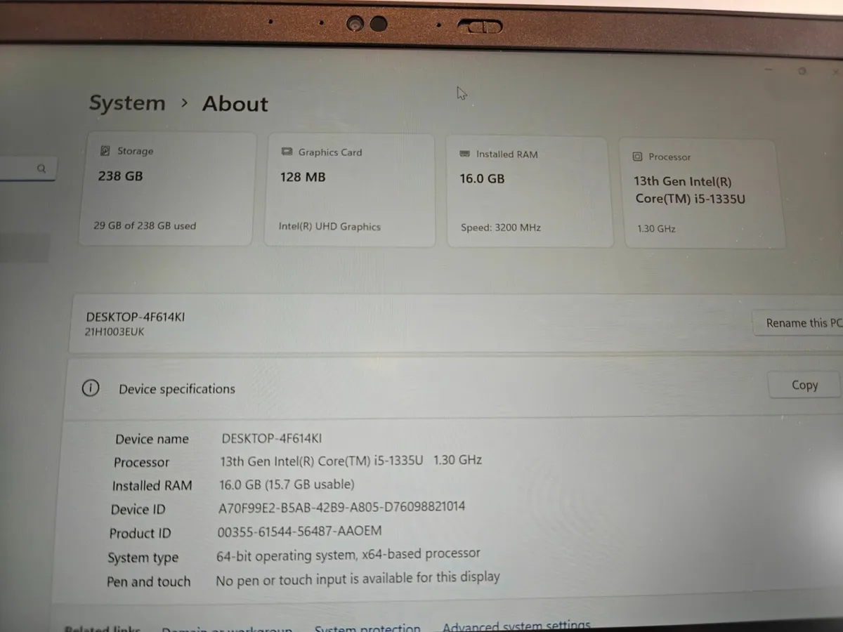 Lenovo ThinkPad L14 Gen4 Laptop | i5 (13th gen) | for sale in Co ...