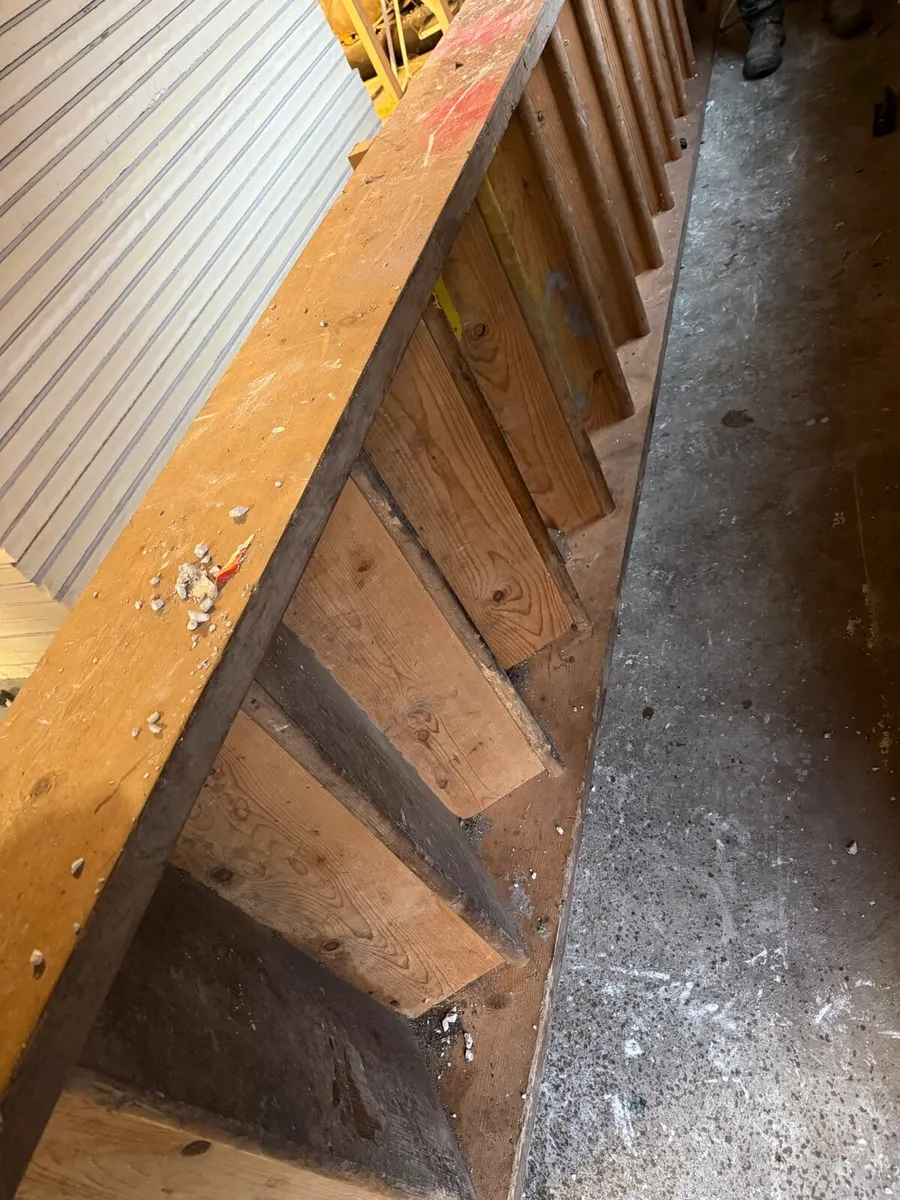 Timber Stairs / Attic Stairs 14.5ft for sale in Co. Cork for €350 on ...