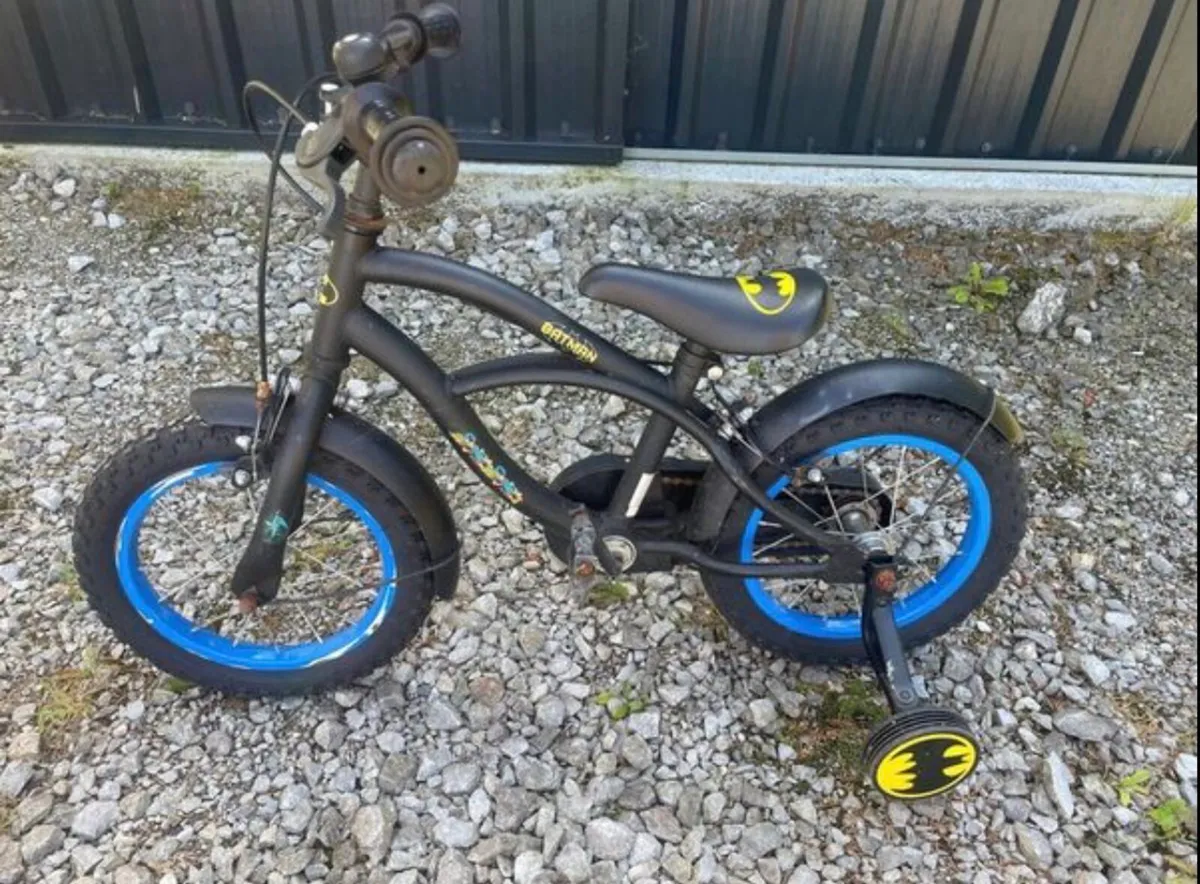 Kids Batman Bicycle for sale in Co. Cork for €30 on DoneDeal