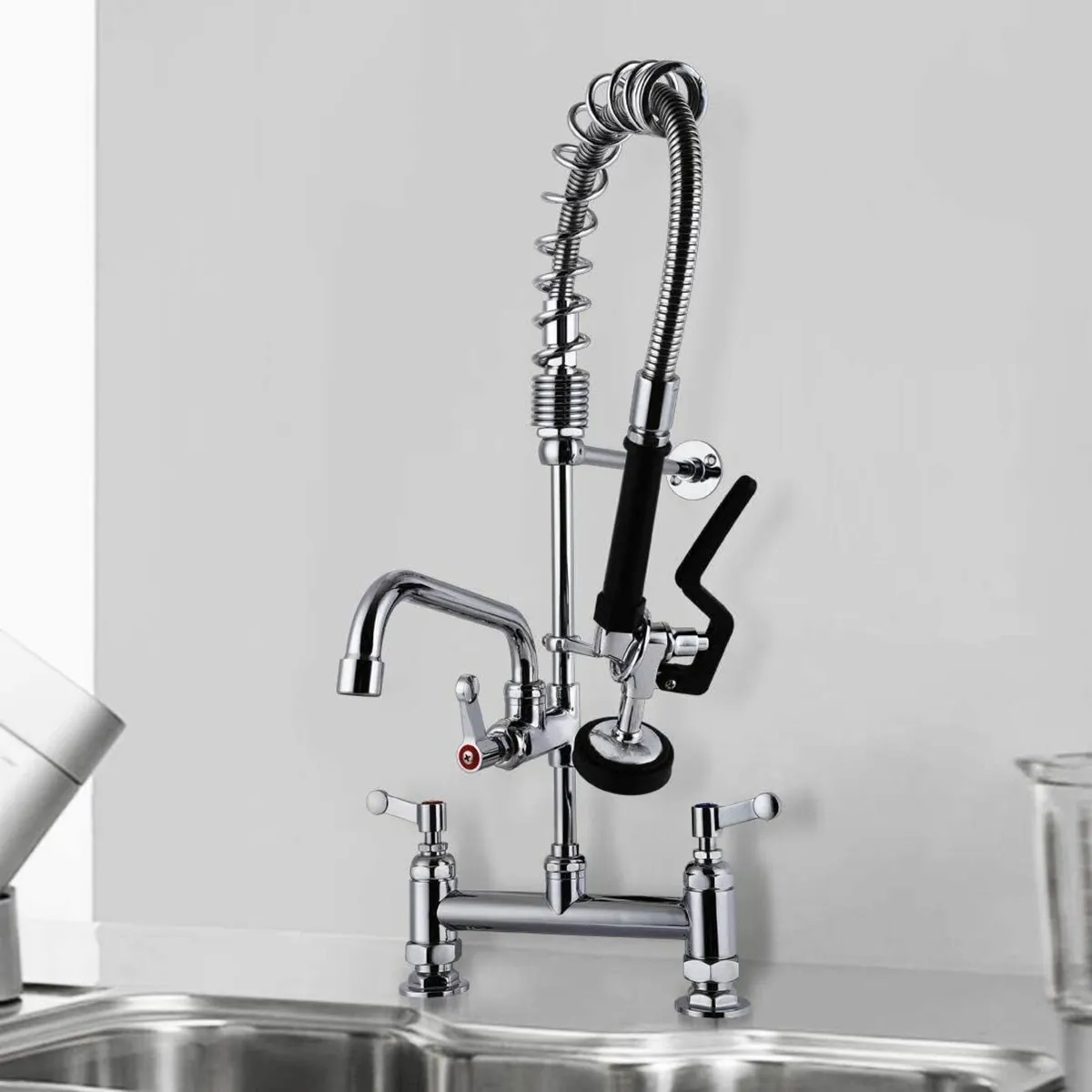 Commercial Pre-Rinse Kitchen Sink Taps with Pull for sale in Co. Dublin ...