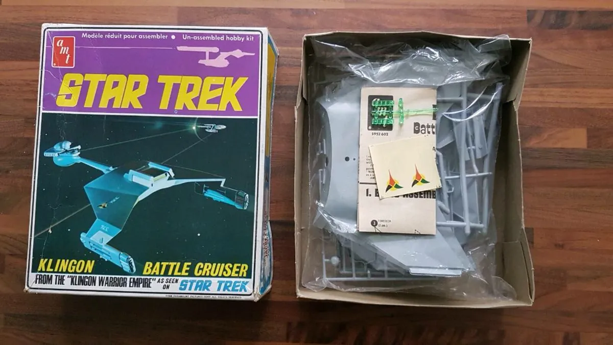 RARE! 1968 Star Trek Klingon Battle Cruiser Model for sale in Co. Down ...