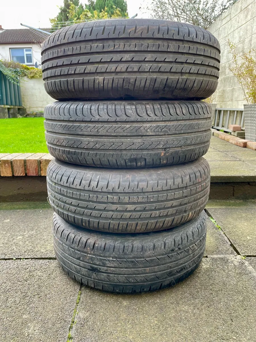 4 Car Wheels and Tyres for sale in Co. Dublin for €95 on DoneDeal