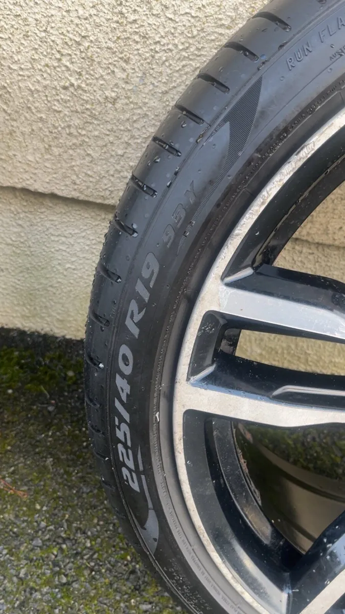 BMW M sport rims,Pirelli p zero run flats for sale in Co. Galway for € ...