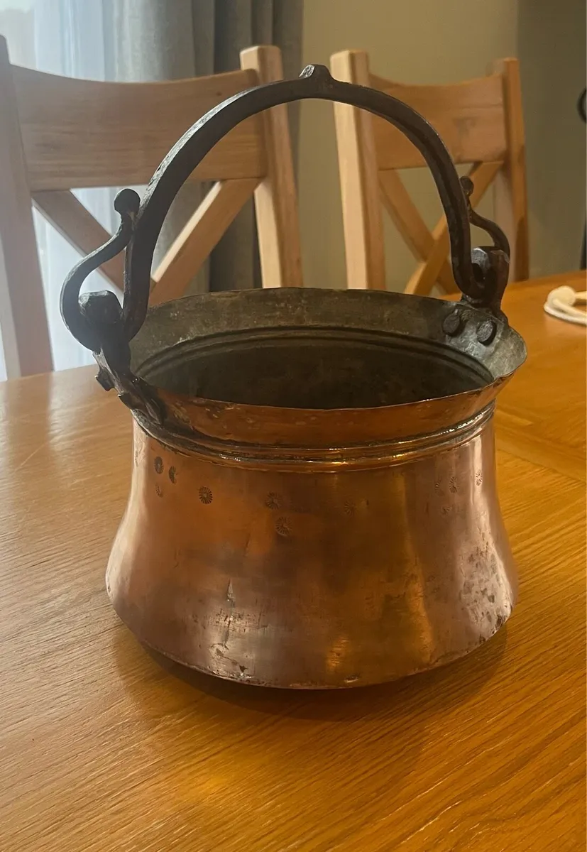 Antique French Copper Pot for sale in Co. Cork for €95 on DoneDeal