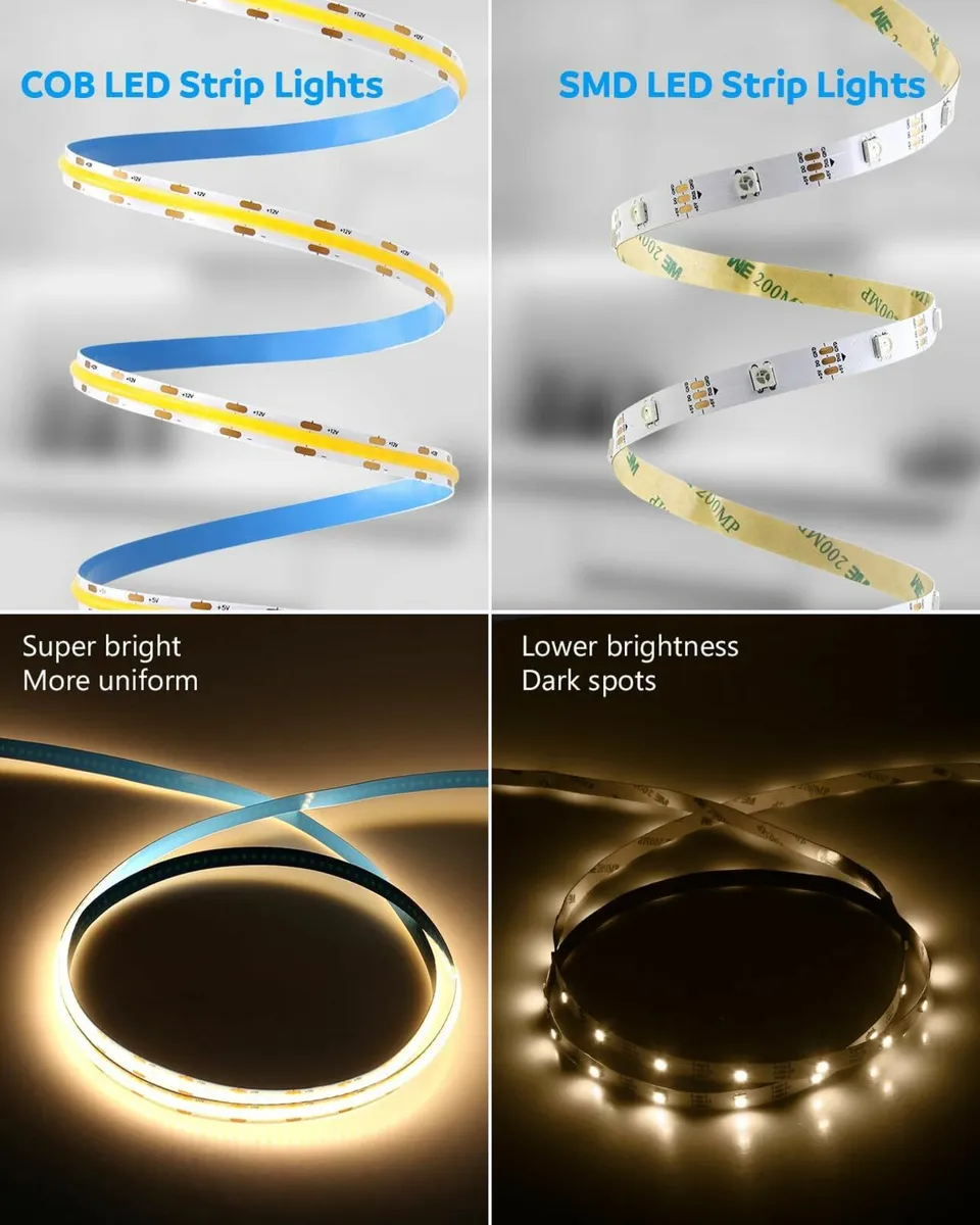 10M COB LED Strip Light Warm White Dimmable for sale in Co. Dublin for ...