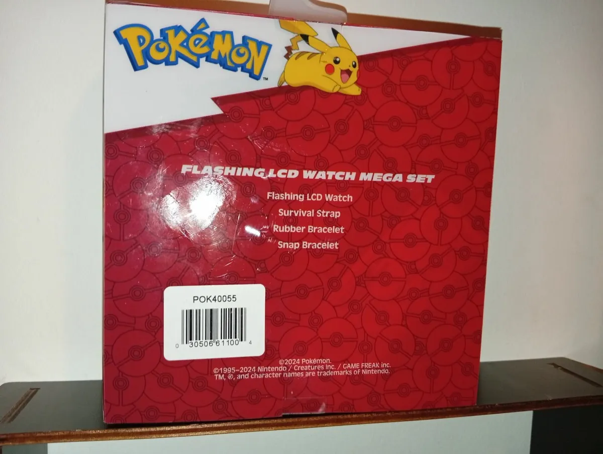 Pikachu Pokemon Flashing LCD Digital Watch -new for sale in Co. Dublin ...