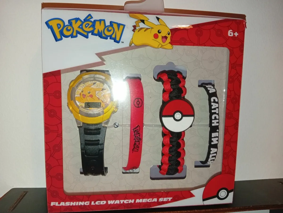 Pikachu Pokemon Flashing LCD Digital Watch -new for sale in Co. Dublin ...