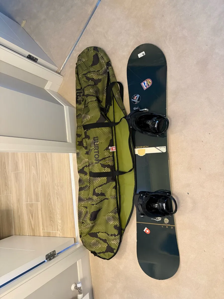 Snowboard, Boots and Bag for sale in Co. Dublin for €99 on DoneDeal