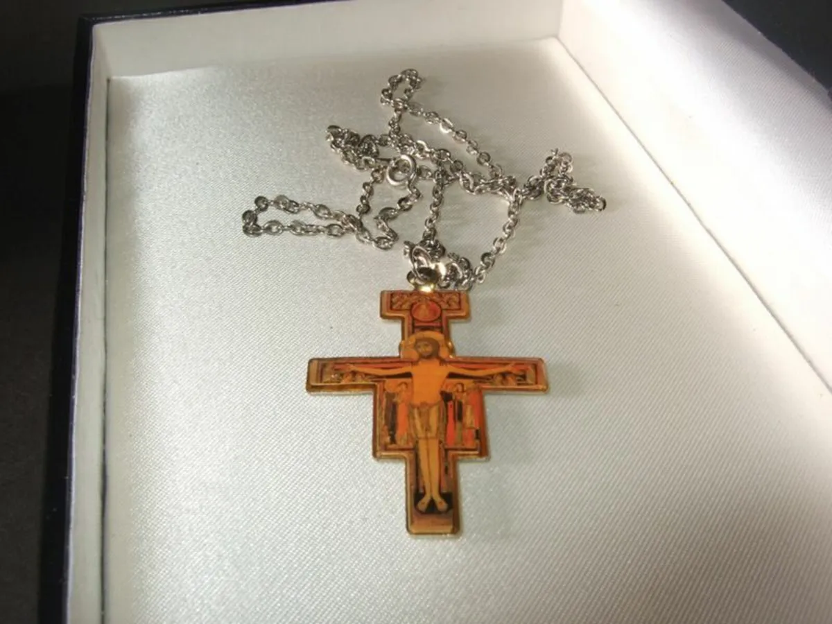 Vintage San Damiano Cross & Chain for sale in Co. Offaly for €17 on ...