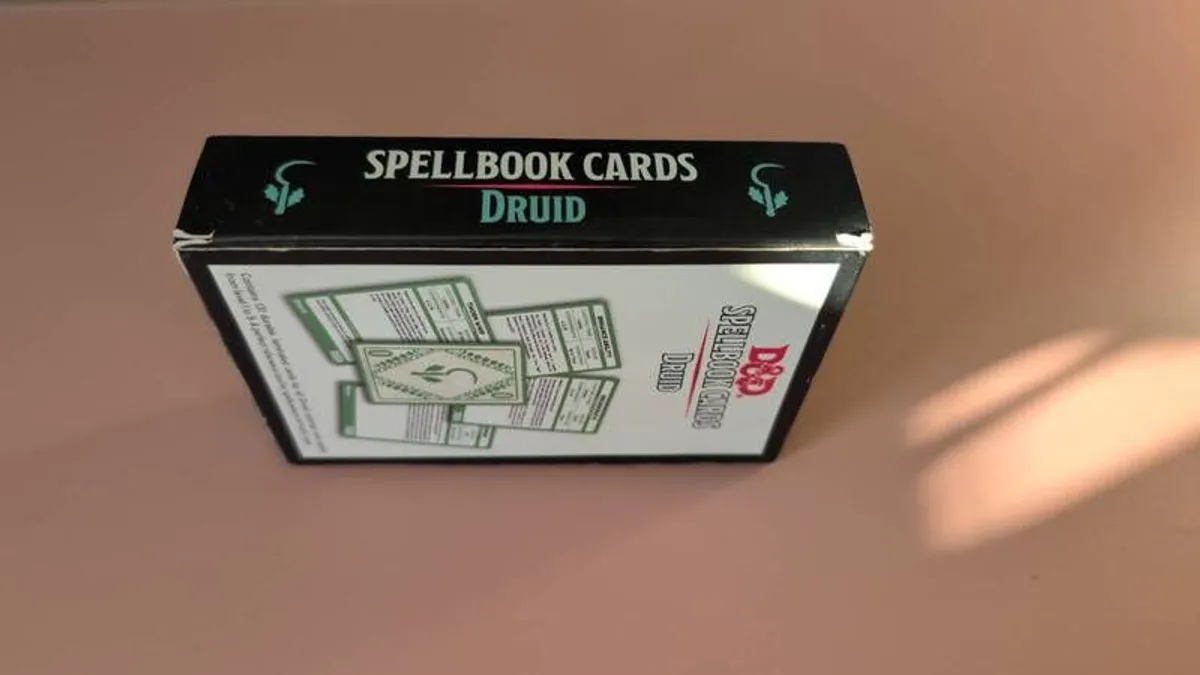 D&D Spellbook Cards Druid for sale in Co. Wicklow for €10 on DoneDeal