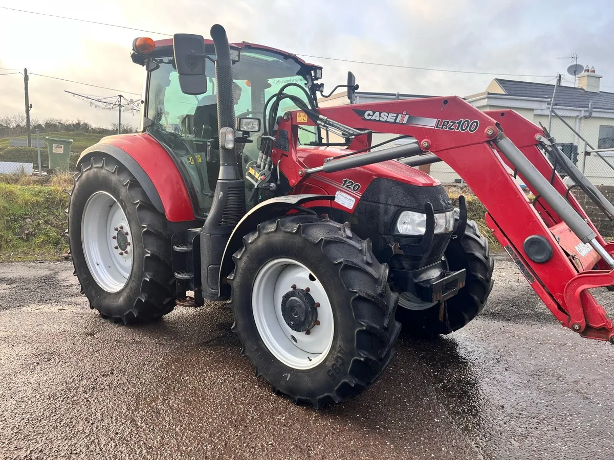 Case 120 tractor and loader for sale in Co. Cork for €123,456 on DoneDeal