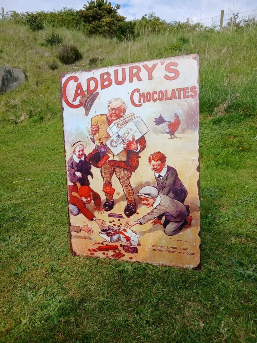Cadbury Chocolate Large Tin Sign for sale in Co. Louth for €70 on DoneDeal
