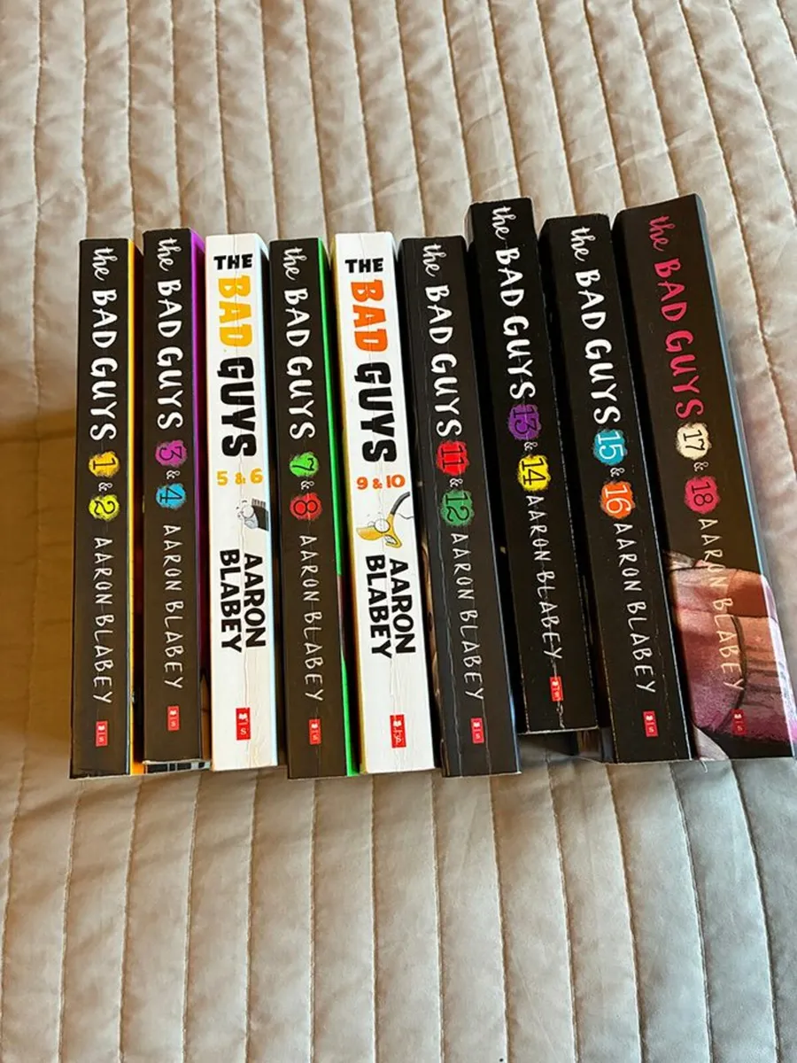 Kids Books - Bad Guys book bundle for sale in Co. Galway for €15 on ...