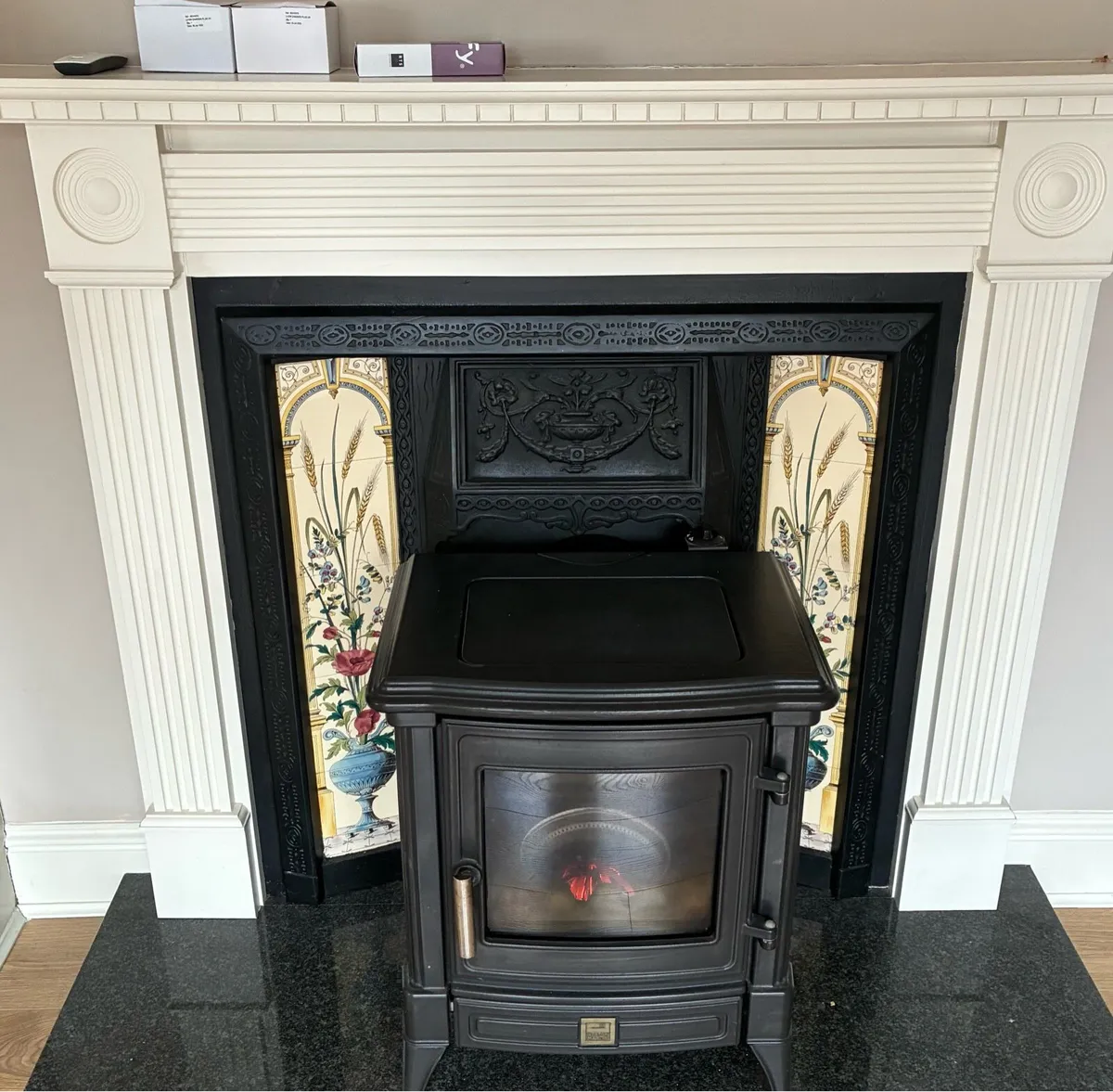 Georgian Fire Surround frame -off white for sale in Co. Galway for €100 ...