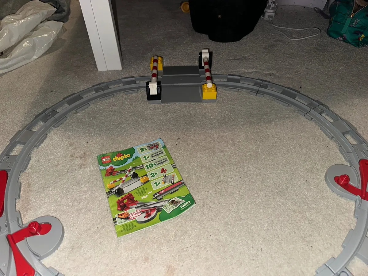 Lego Duplo 10882 crossing train tracks for sale in Co. Dublin for €50 ...