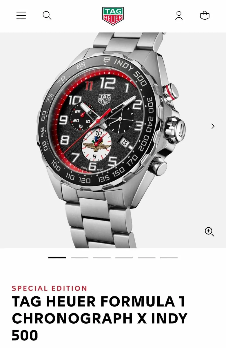 Men's 43mm TAG Heuer Formula 1 Chronograph X Indy for sale in Co ...