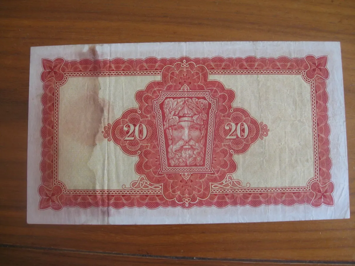 20 Pound Lavery Note - 250 Euros for sale in Co. Dublin for €250 on ...