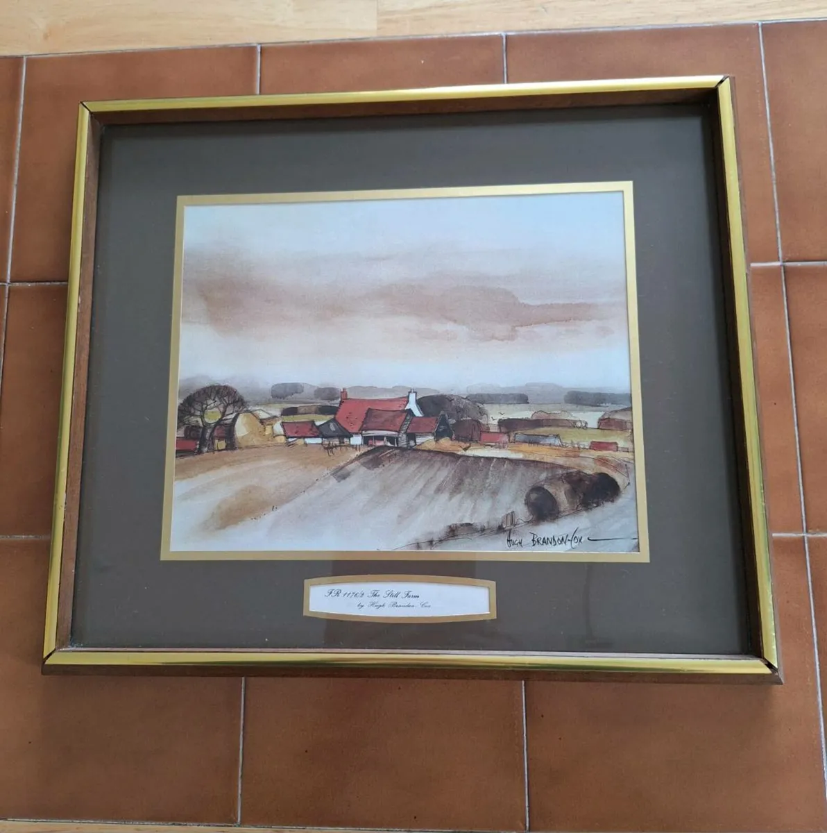 Pair of vintage signed prints by Hugh Brandon Cox for sale in Co. Laois ...