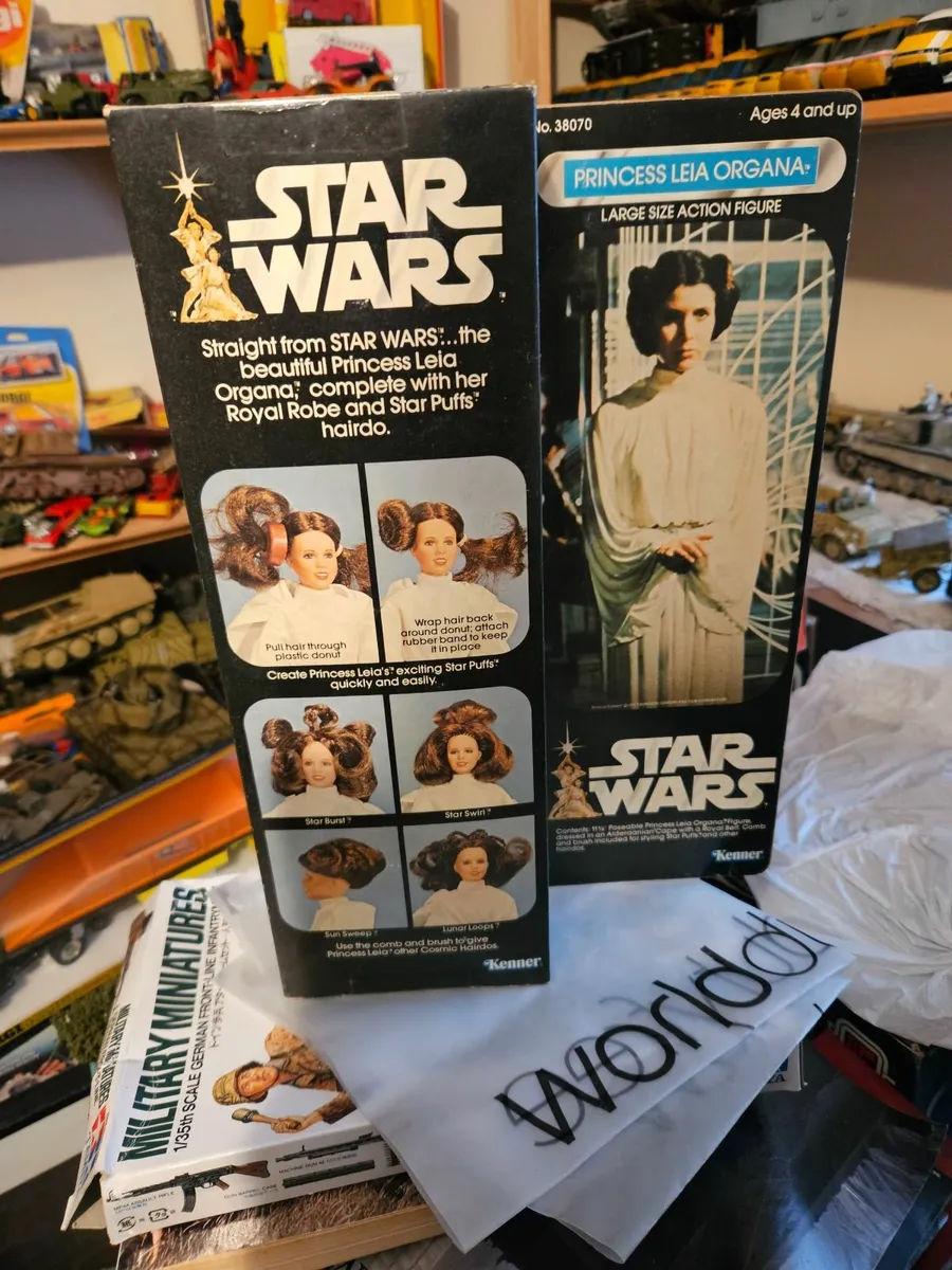 Vintage Star Wars 12" Princess Leia MISB for sale in Co. Wicklow for € ...