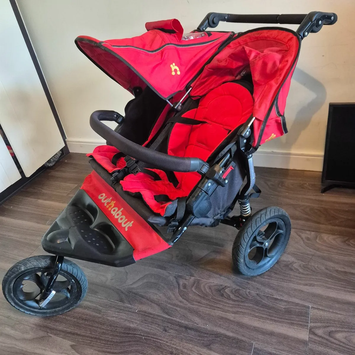 Double Buggy Out n About for sale in Co. Kildare for €280 on DoneDeal