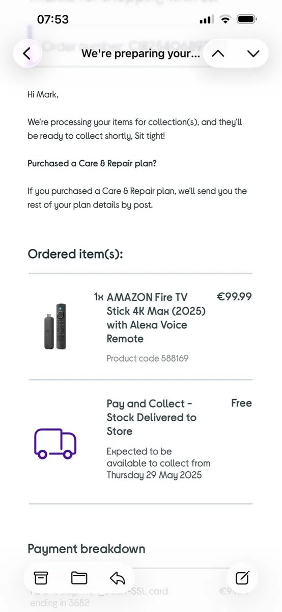 Amazon Fire Stick 4k Max Alexa voice remote for sale in Co. Kerry for € ...