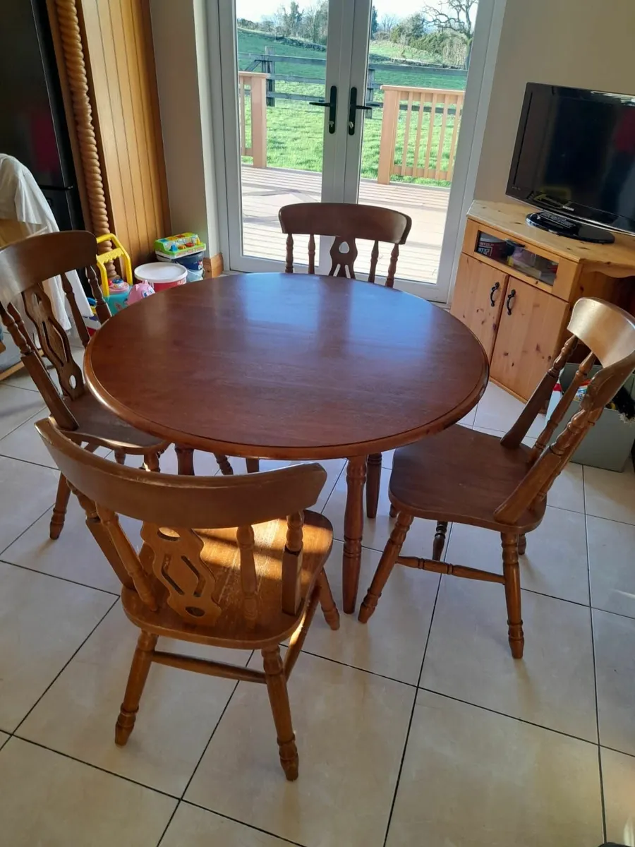 Kitchen table and chairs for sale in Co. Cavan for €250 on DoneDeal