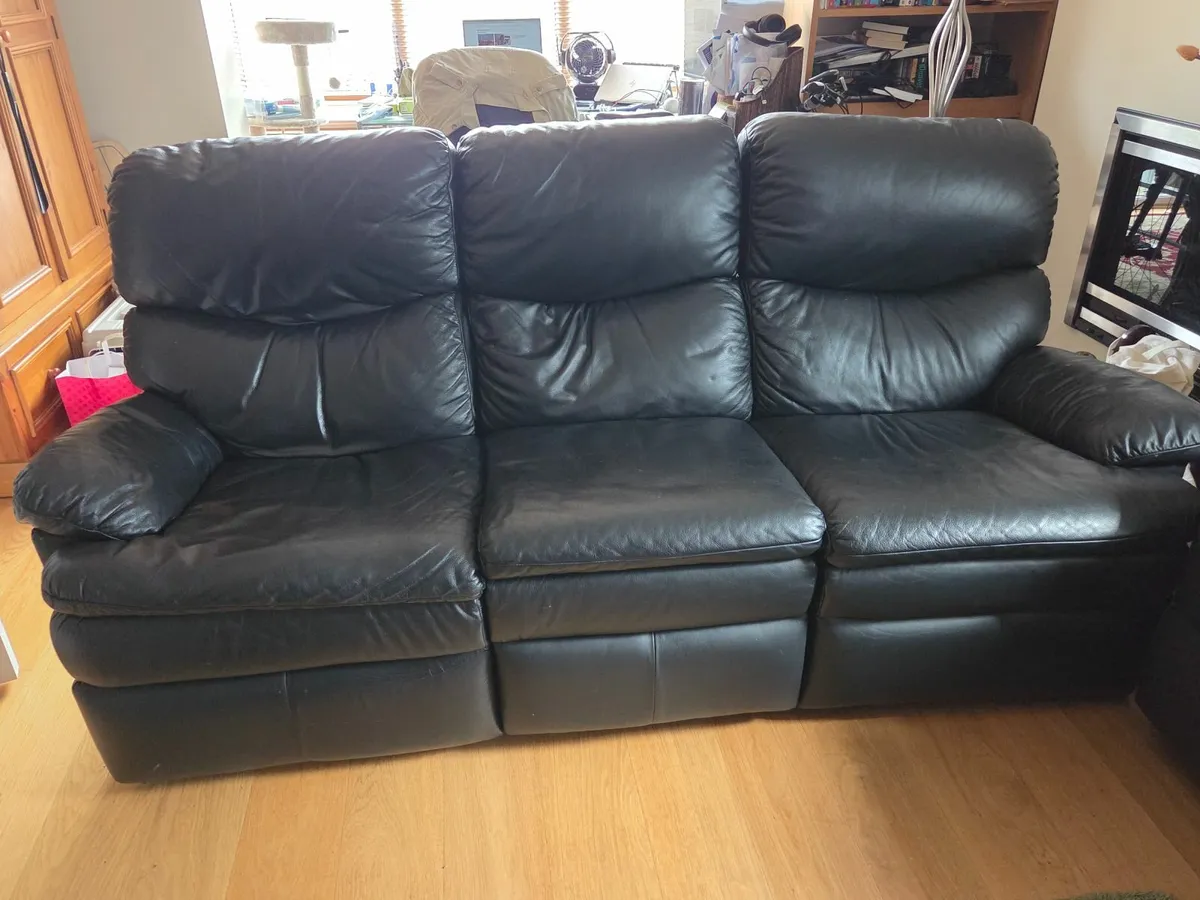 3 Seater Rubelli Leather Sofa. for sale in Co. Dublin for €350 on DoneDeal