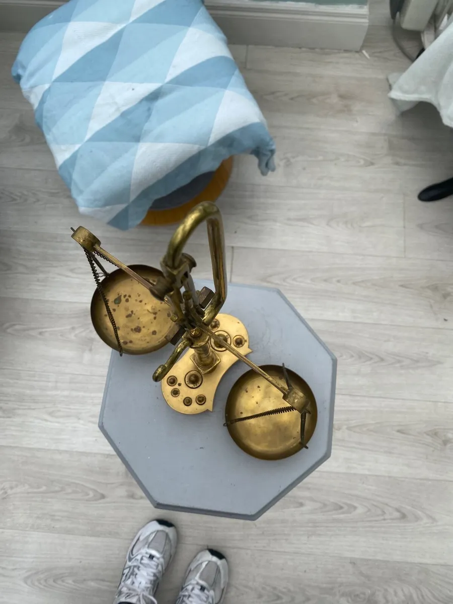 Brass Weighing scales for sale in Clare for €75 on DoneDeal