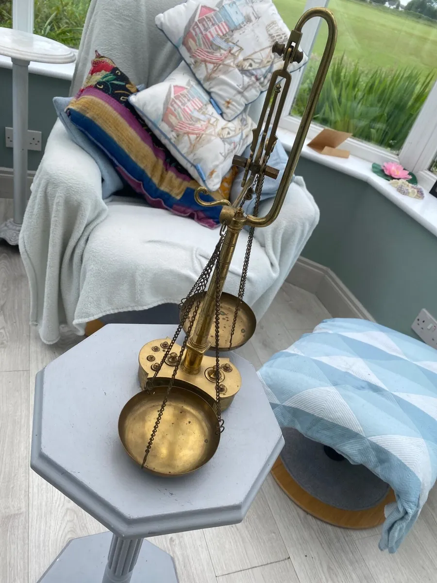 Brass Weighing scales for sale in Clare for €75 on DoneDeal