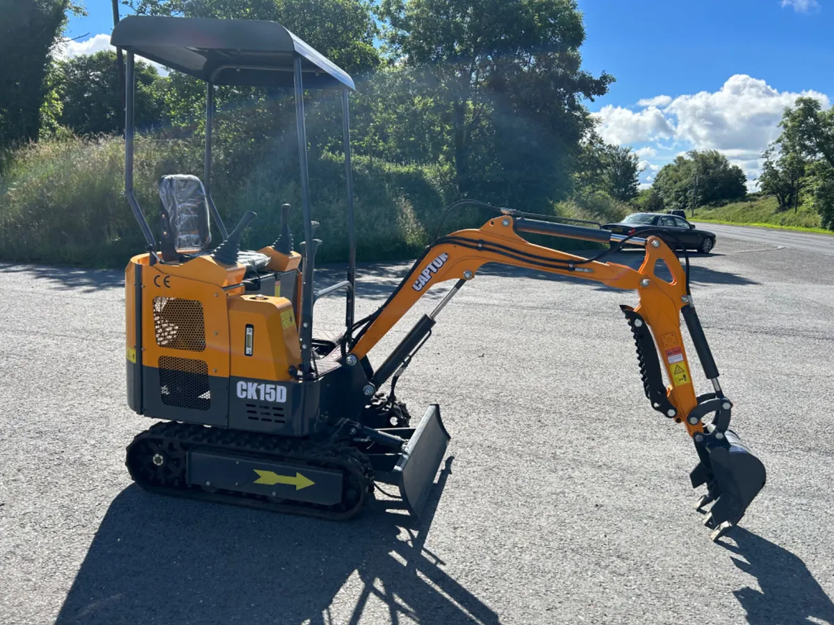 2026 captok 1.5 ton mini digger with joysticks for sale in Armagh for € ...