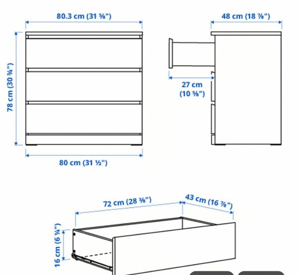 ikea malm glass top | 14 All Sections Ads For Sale in Ireland | DoneDeal